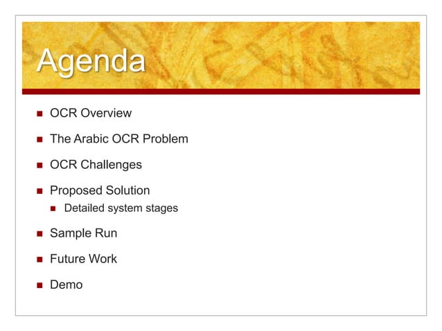 Offline Omni Font Arabic Optical Text Recognition System Using Prolog Classification Technique