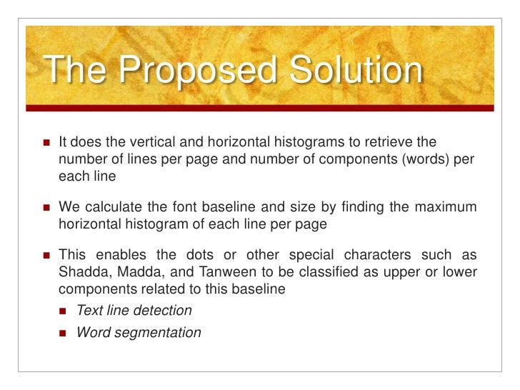 Offline Omni Font Arabic Optical Text Recognition System Using Prolog…