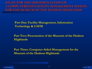 Computerized Facilities Management Systems | PPT