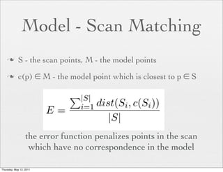Object Indentification Using 3D SketchUp Models in Environment Scans | PPT