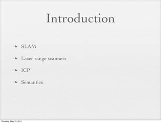 Object Indentification Using 3D SketchUp Models in Environment Scans | PPT
