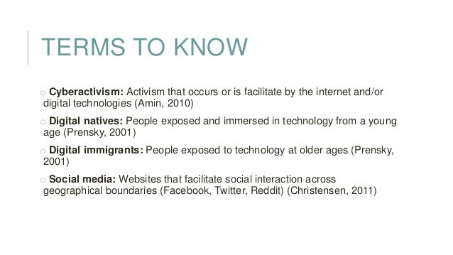 Cyberactivism: A generational approach to digital activism