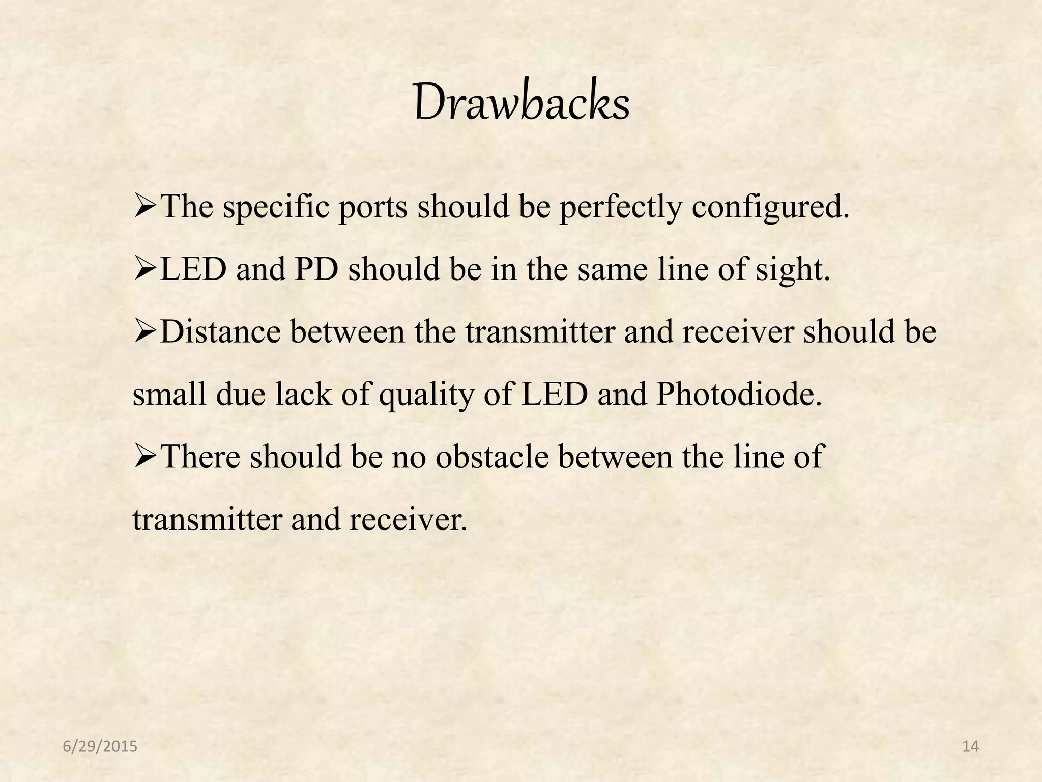 Thesis Presentation On Visible Light Communication Ppt