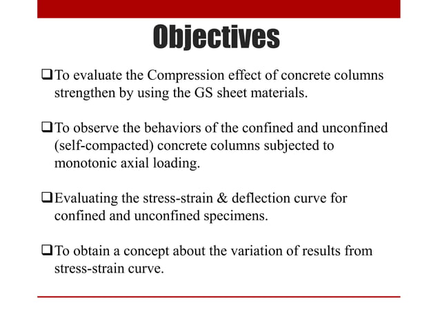 CONCRETE FILLED STEEL TUBULAR COLUMNS USING GS SHEET | PPTX