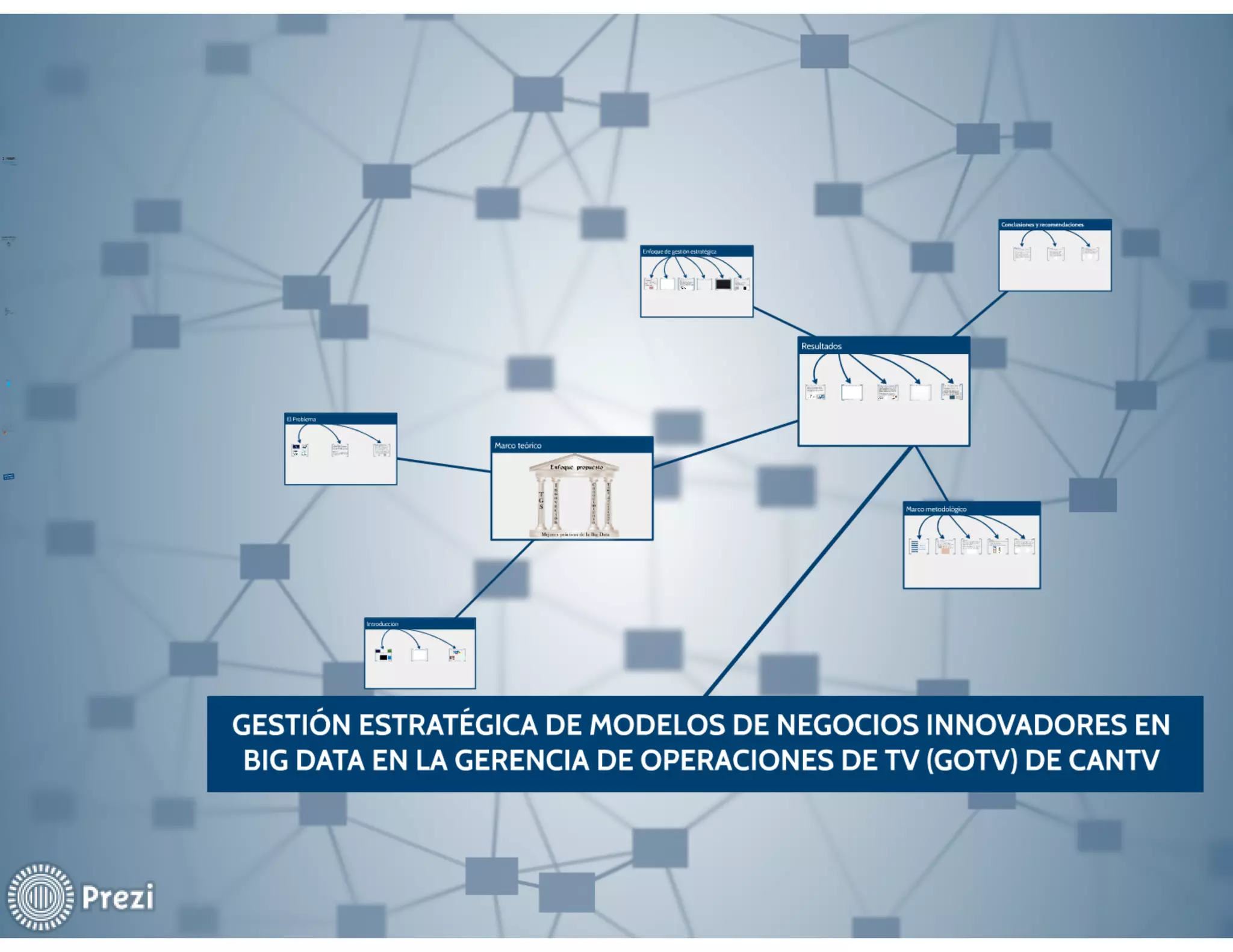 STRATEGIC MANAGEMENT OF BIG DATA INNOVATIVE BUSINESS MODELS AT CANTV TV OPERATIONS DEPARTMENT ...