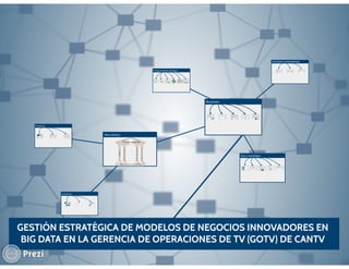 STRATEGIC MANAGEMENT OF BIG DATA INNOVATIVE BUSINESS MODELS AT CANTV TV OPERATIONS DEPARTMENT ...