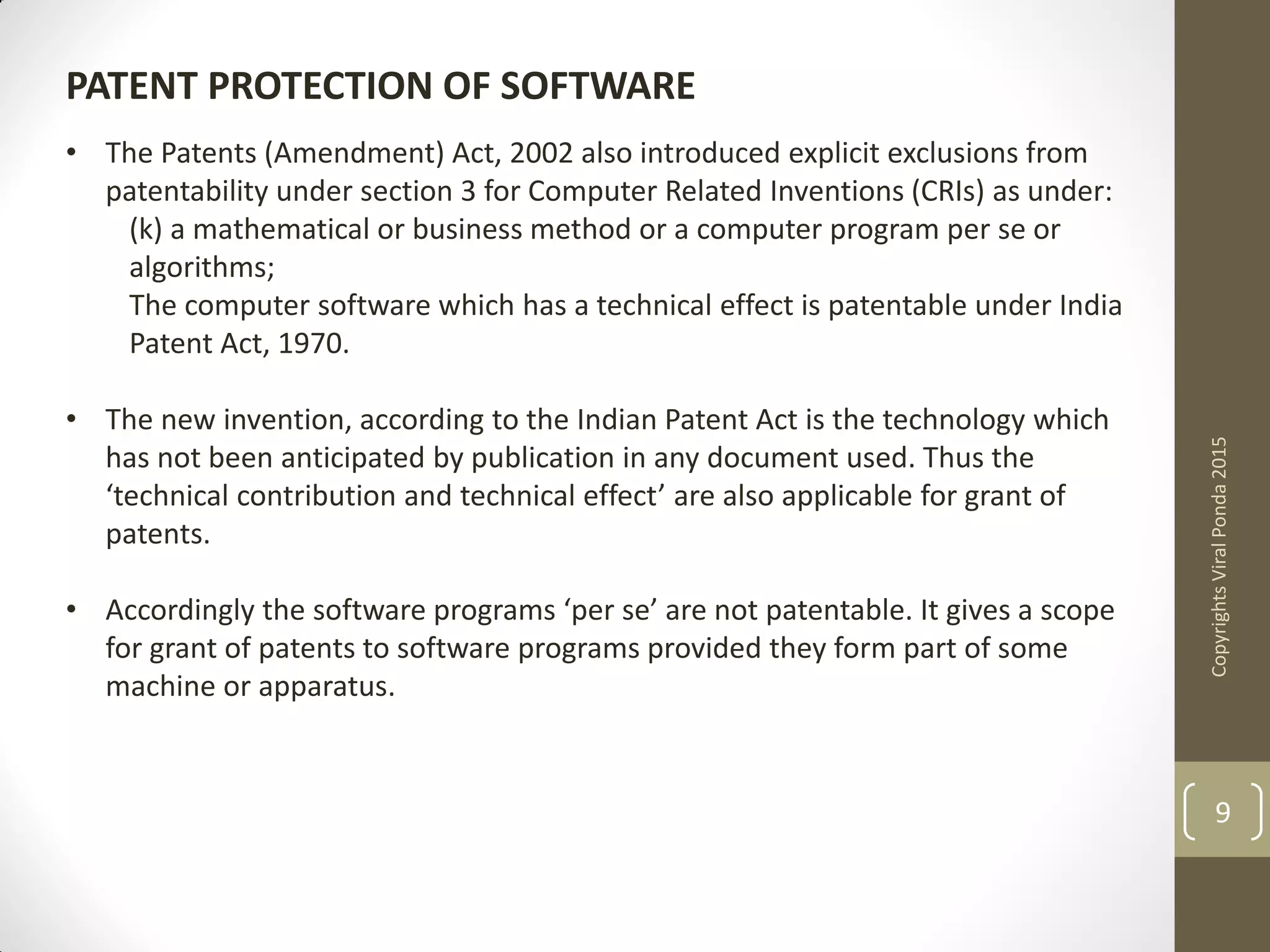 Intellectual Property Protection In software | PDF