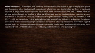 Comparison of safety and effectiveness between atypical and Typical ...