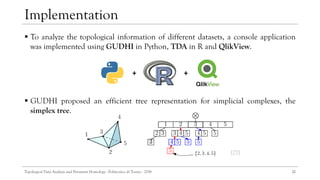 Topological Data Analysis and Persistent Homology | PDF