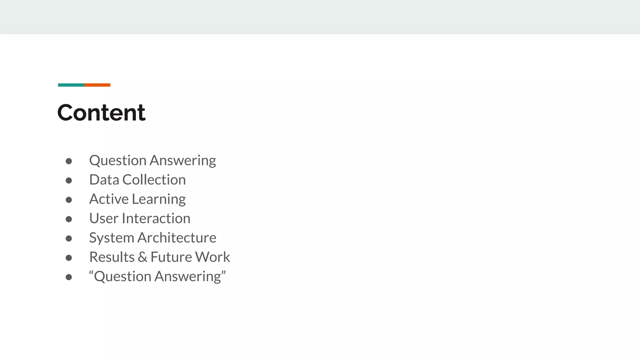 Active Learning on Question Answering with Dialogues | PPT