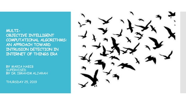 Multi Objective Evolutionary Algorithms For Idss For Iot Ppt