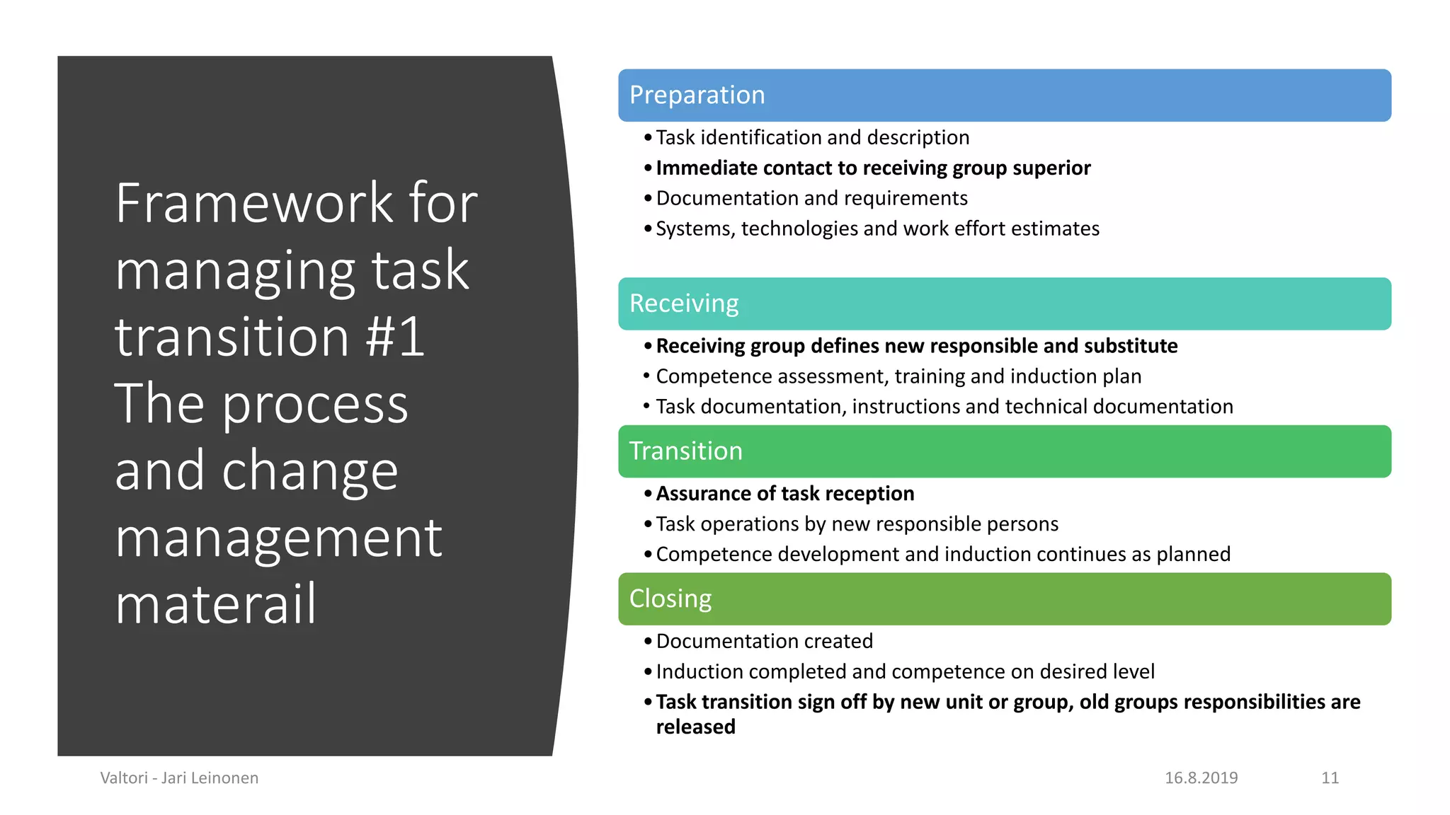 Transformation towards customer-oriented service organisation | PPT