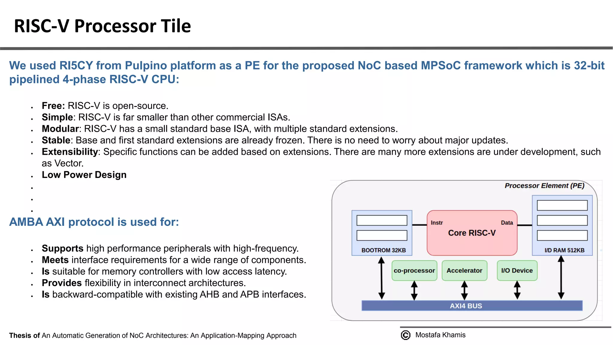 An Automatic Generation of NoC Architectures: An Application-Mapping Approach | PPTX