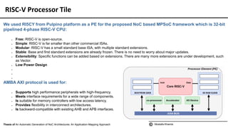 An Automatic Generation of NoC Architectures: An Application-Mapping Approach | PPT