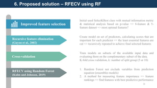 Thesis presentation: Applications of machine learning in predicting ...