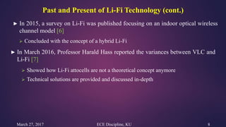 Design and Analysis of 1 Gbps Multi-host Li-Fi Model Using Wavelength Division Multiplexing (WDM ...