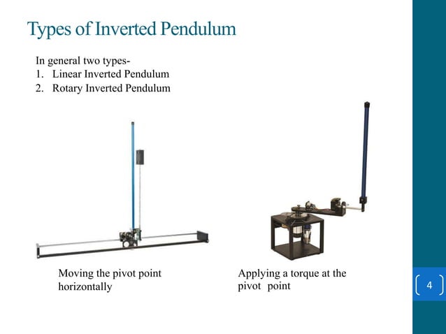 Thesis presentation on inverted pendulum | PPTX