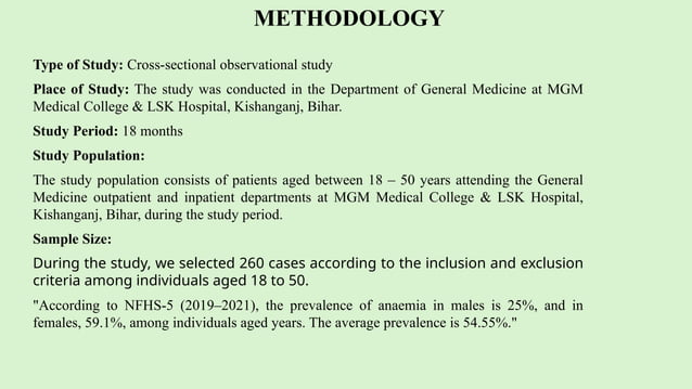 Thesis Presentation anemia and (pranay).pptx