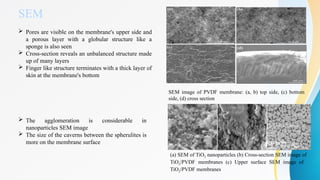 Sample of Thesis Presentation (PVDF Membranes/Metal oxide Nanoparticles ...
