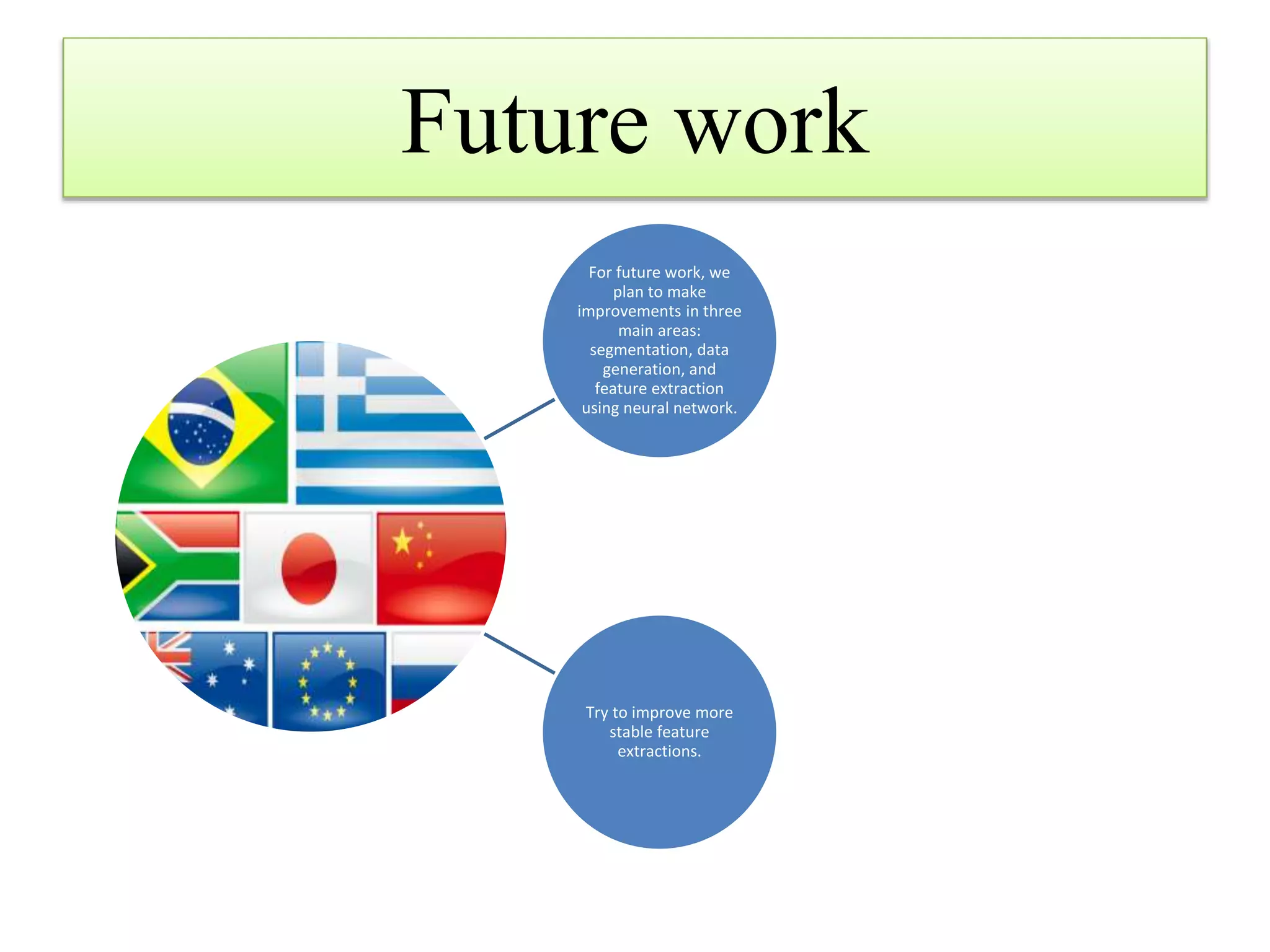 Flag Segmentation Feature Extraction And Identification Using Support