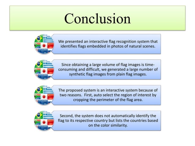 Flag Segmentation Feature Extraction And Identification Using Support