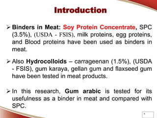 UTILIZATION OF GUM ARABIC FROM Acacia senegal var. kerensis IN ...