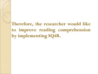 Thesis presentation sq4 r | PPT