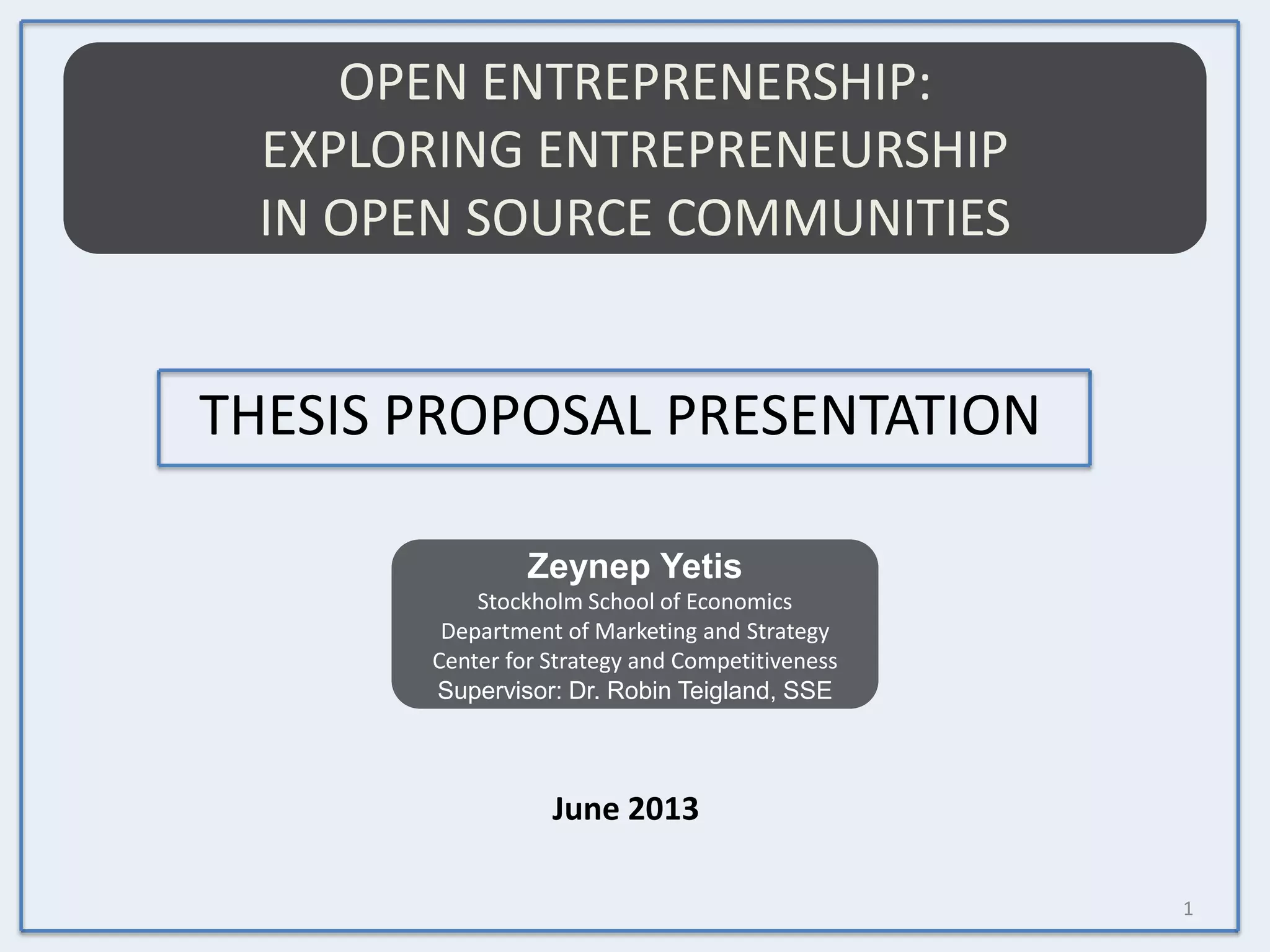 Thesis proposal presentation | PPTX | Social Networking | Internet