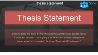 Thesis Proposal Template Thesis Proposal Outline And Structure ...