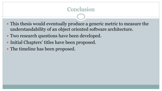Thesis Proposal Presentation | PPTX