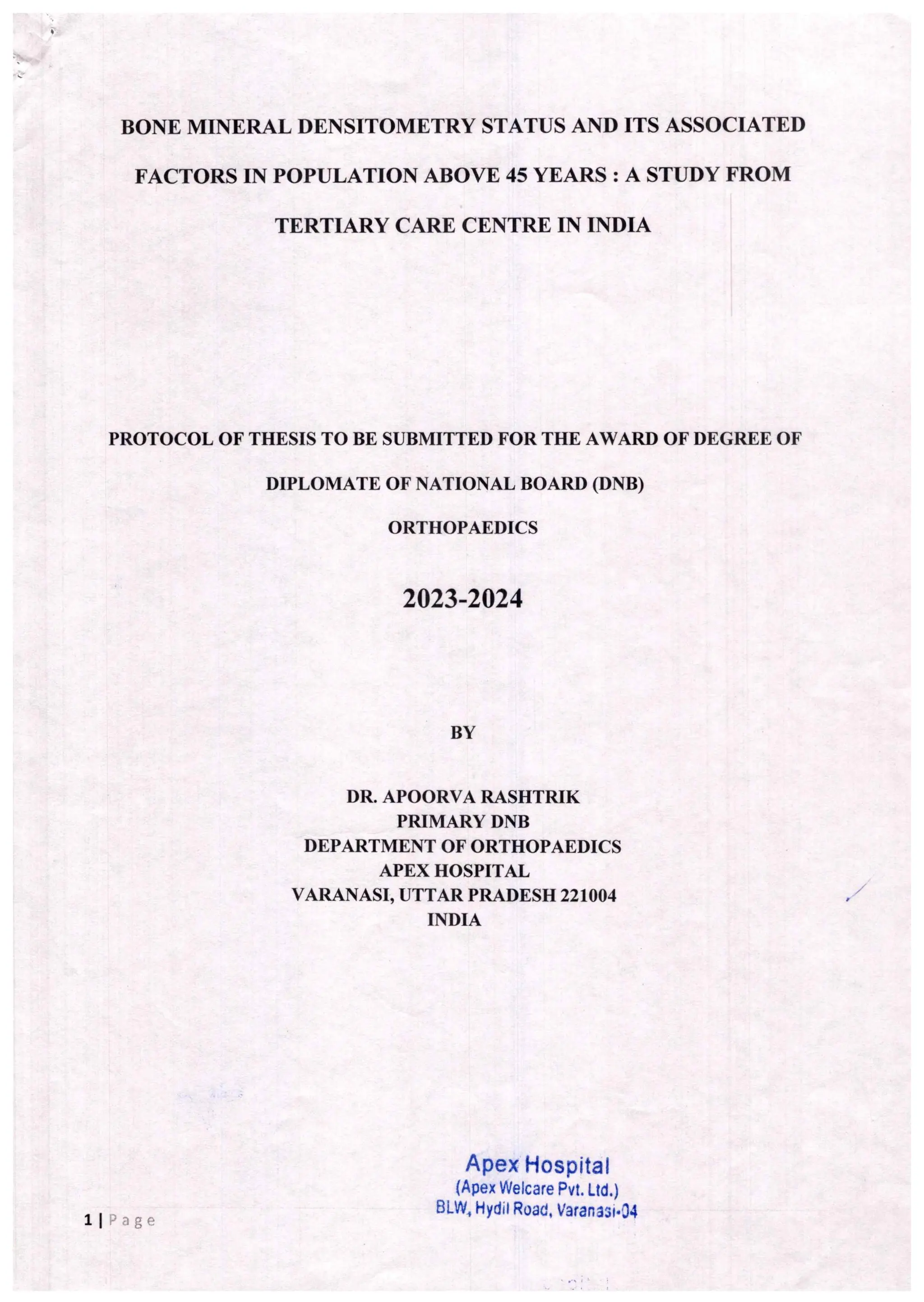BMD status and its associated factors in population | PDF