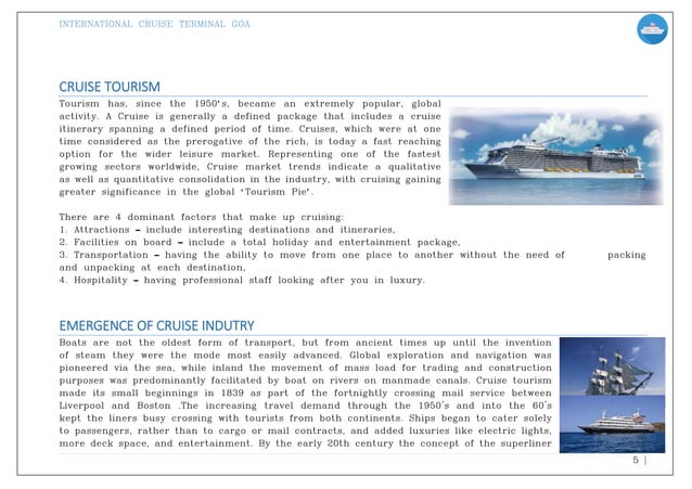 INTERNATIONAL CRUISE TERMINAL -THESIS REPORT | PDF | Cruises | Travel Type