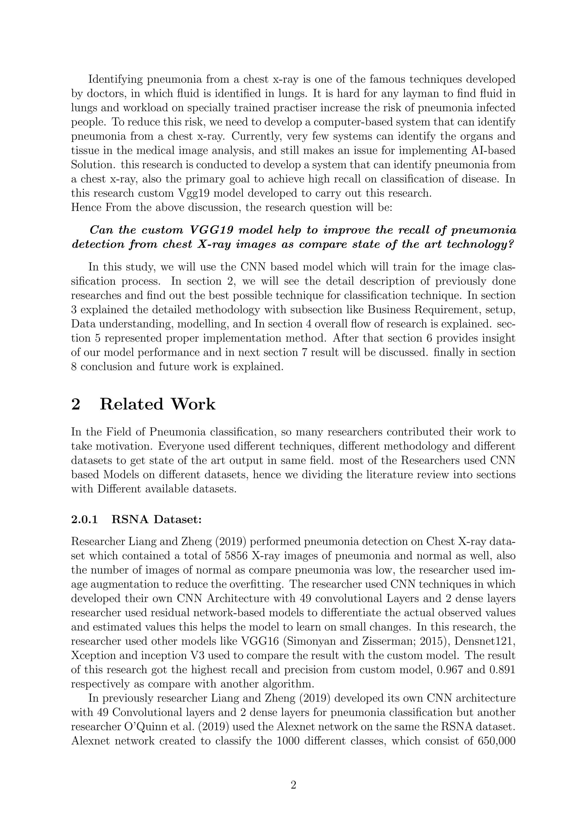 Pneumonia Classification using Transfer Learning | PDF | Lung and ...