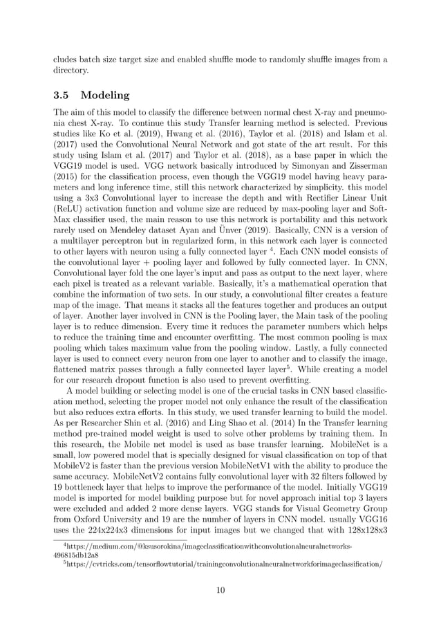 Pneumonia Classification using Transfer Learning | PDF