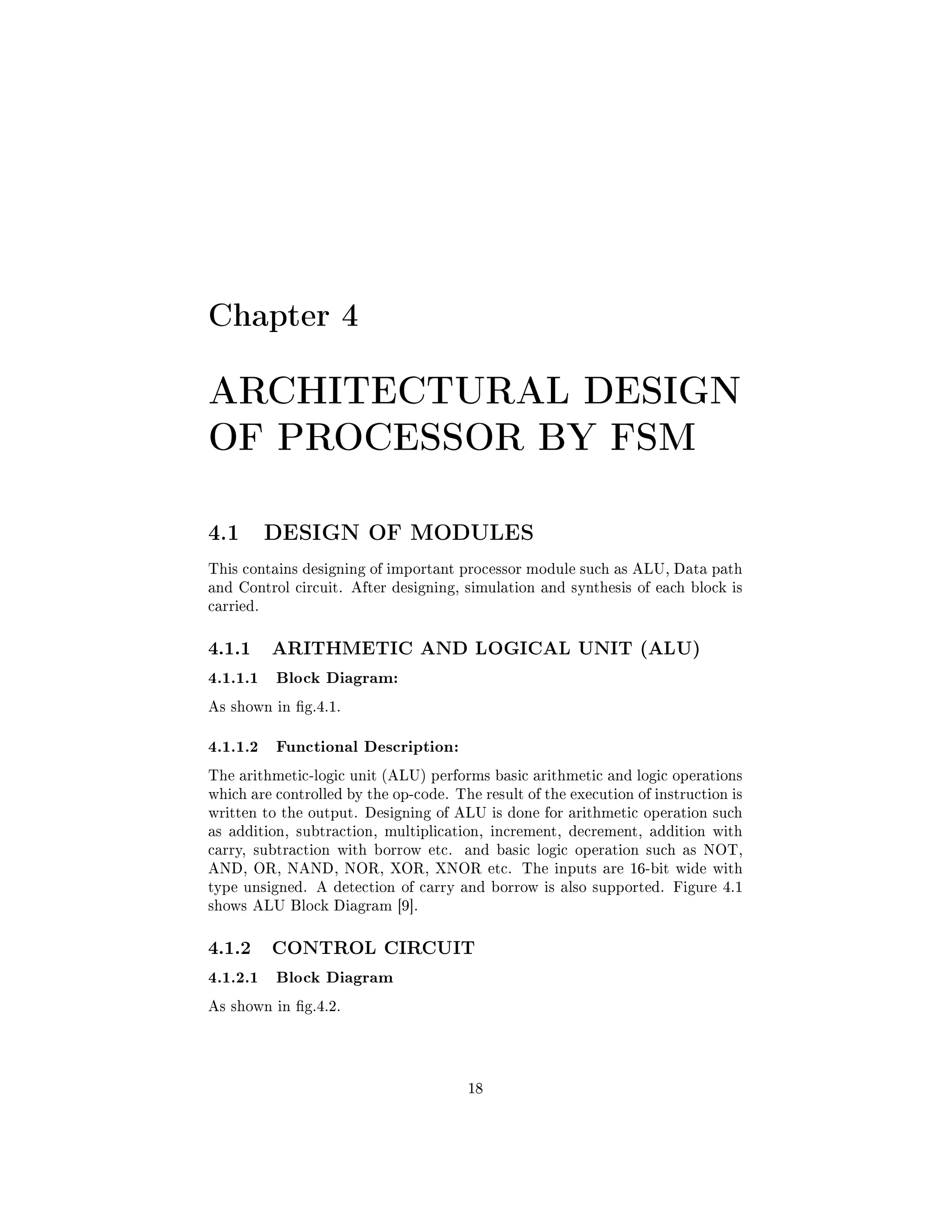 Thesis report 16 bit RISC processor | PDF