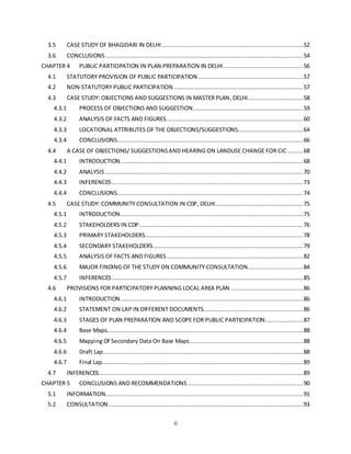 Participatory Planning in Plan Preparation: A Case of Delhi by ...