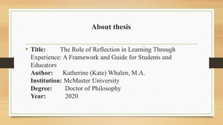 thesis review.pptx thesis reviews of 3 thesis | PPTX