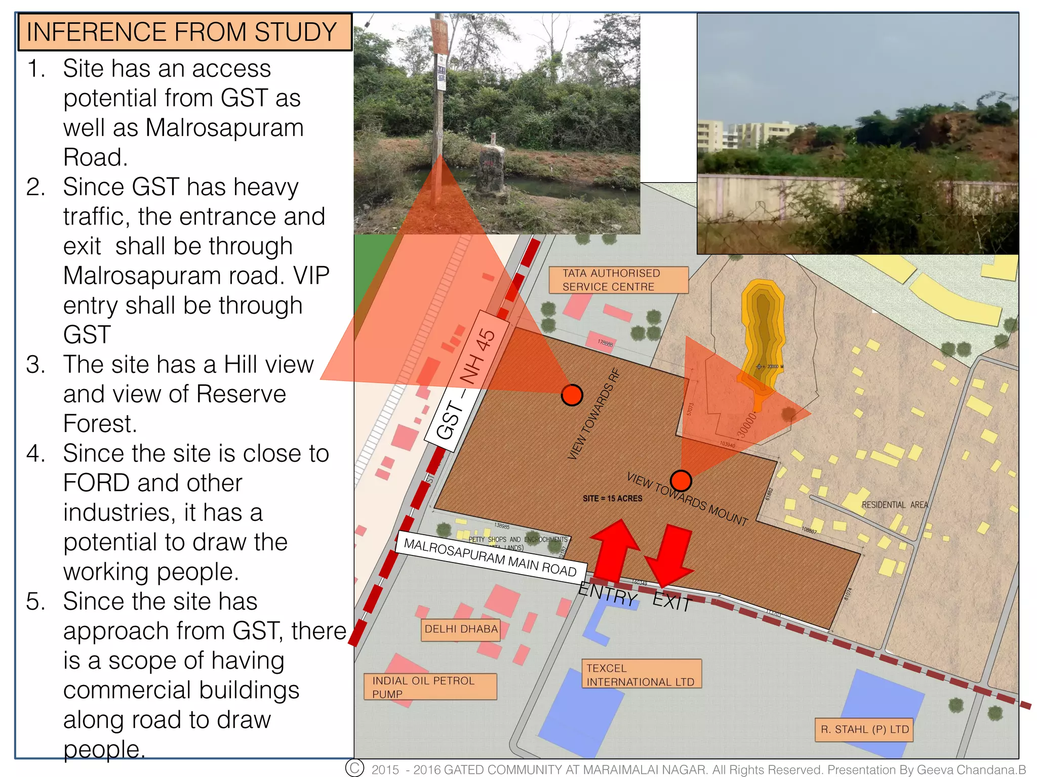 Site Analysis for Gated Community for B.Arch Thesis project | PDF