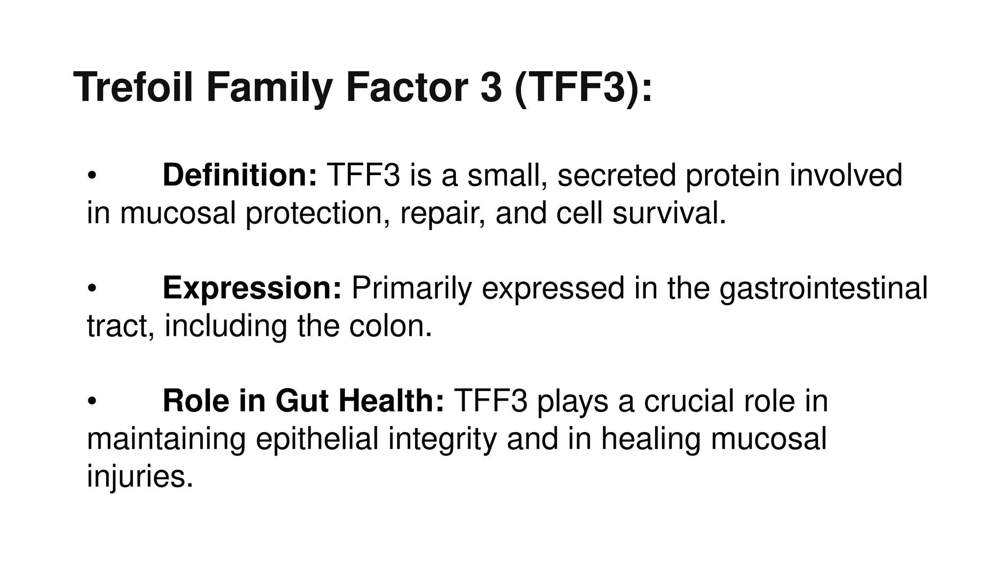 THESIS REVIEW circulating serum and expression of TFF3 IN HIRSCHSPRUNG ...
