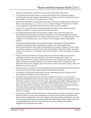 Thesis and Dissertation Guide 2013 According to Cornell University | PDF