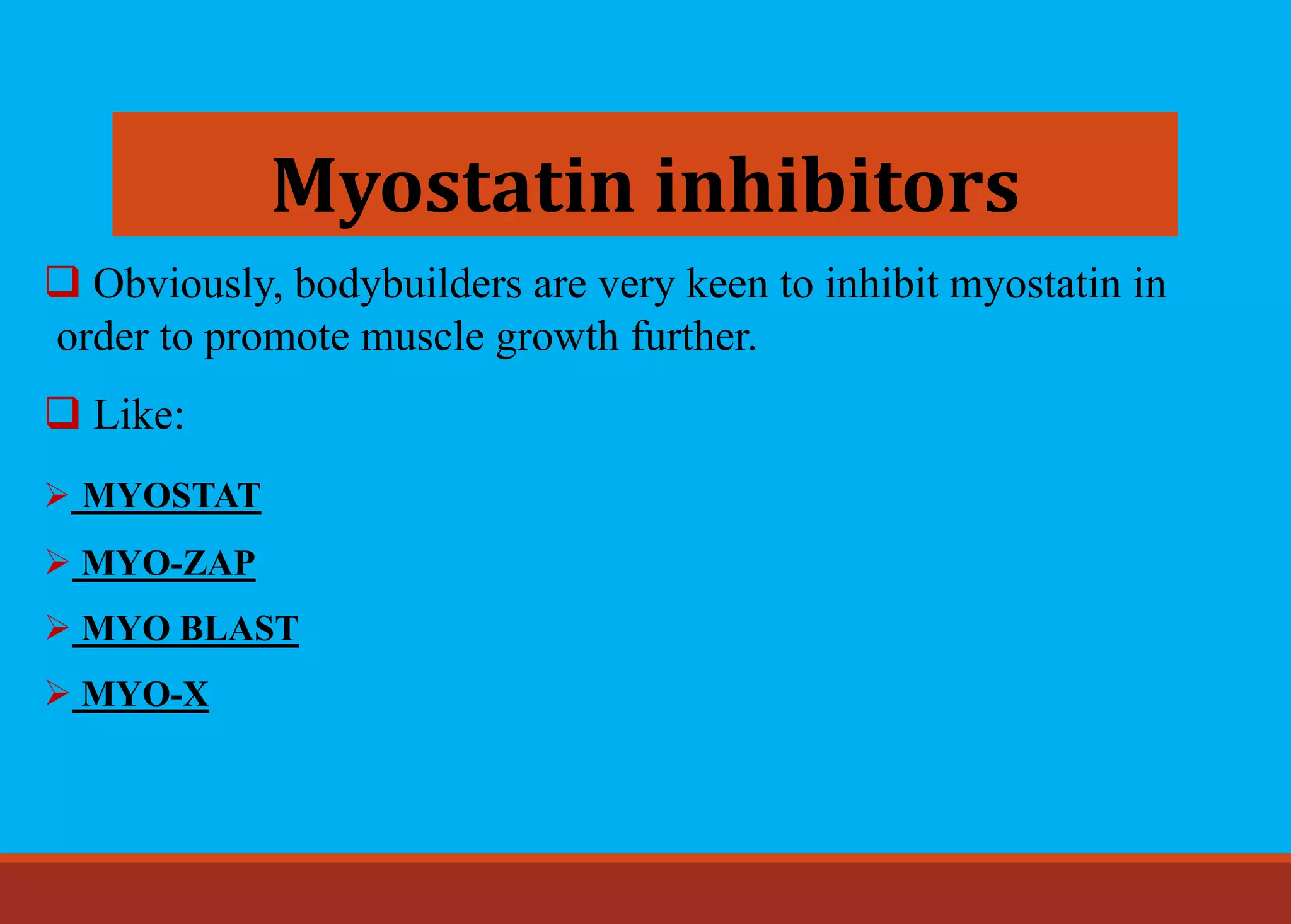 Myostatin (MSTN) and its Applications in Animal Breeding | PPTX