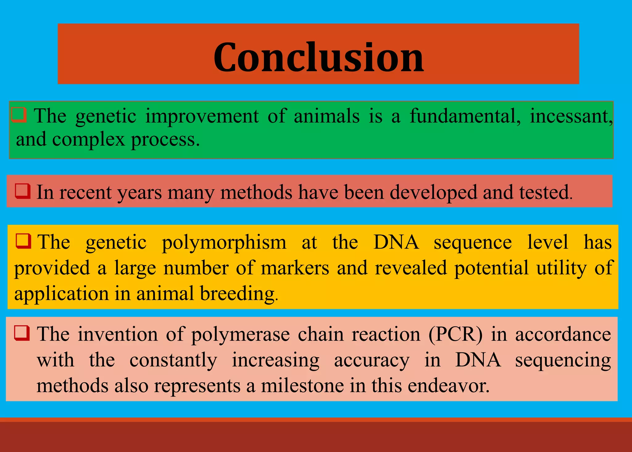 Myostatin (MSTN) and its Applications in Animal Breeding | PPTX