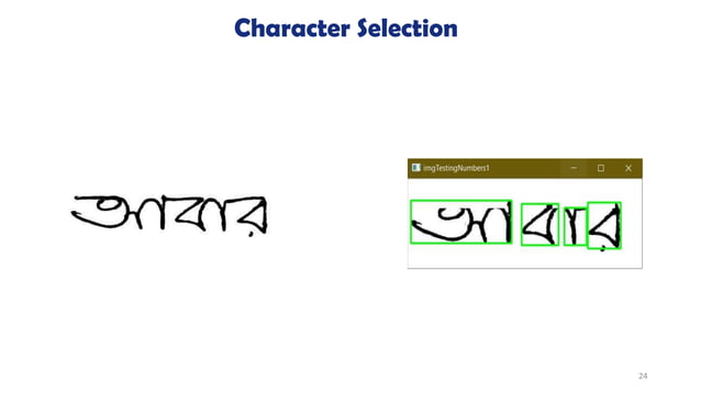 Bengali Handwritten Word Recognition System Using Convolutional Neural Network Ppt