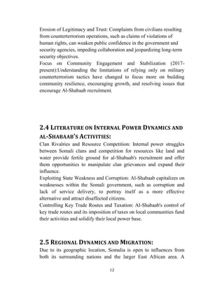 The Impact of Global Trends on the Political System of Somalia | PDF