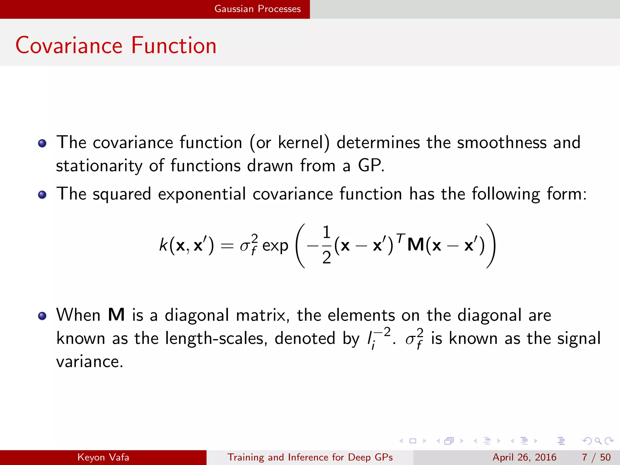 Training and Inference for Deep Gaussian Processes | PDF | Physics | Science