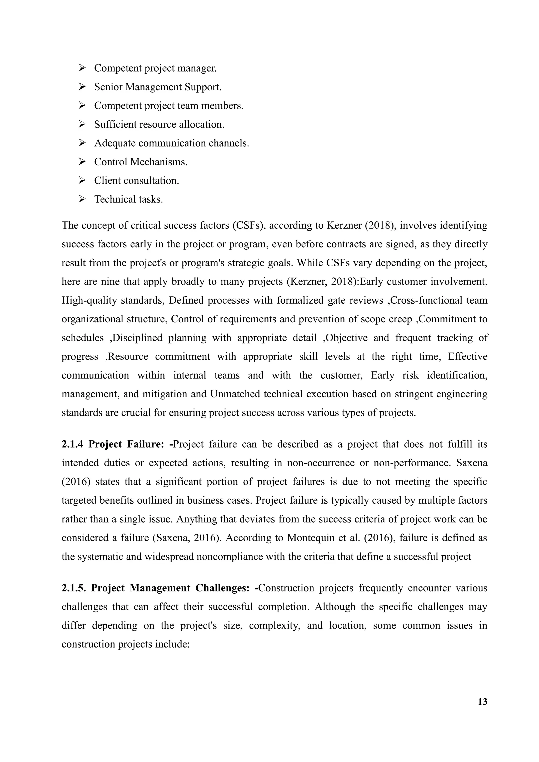 Assessment of Project Management Practices and Challenges in ...