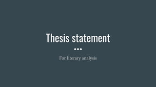 Thesis statement.pptx