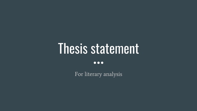 Thesis statement.pptx