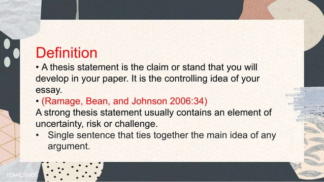 Thesis Statement.pptx