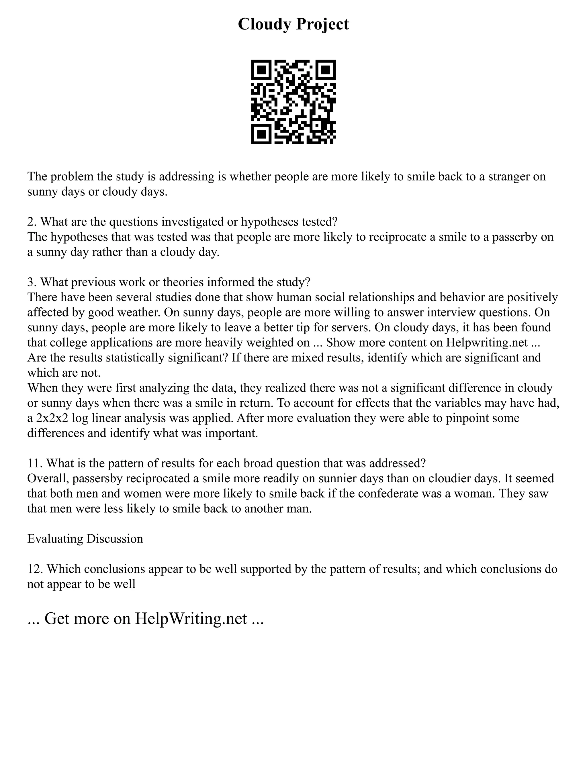 Thesis Statement Anchor Chart | PDF